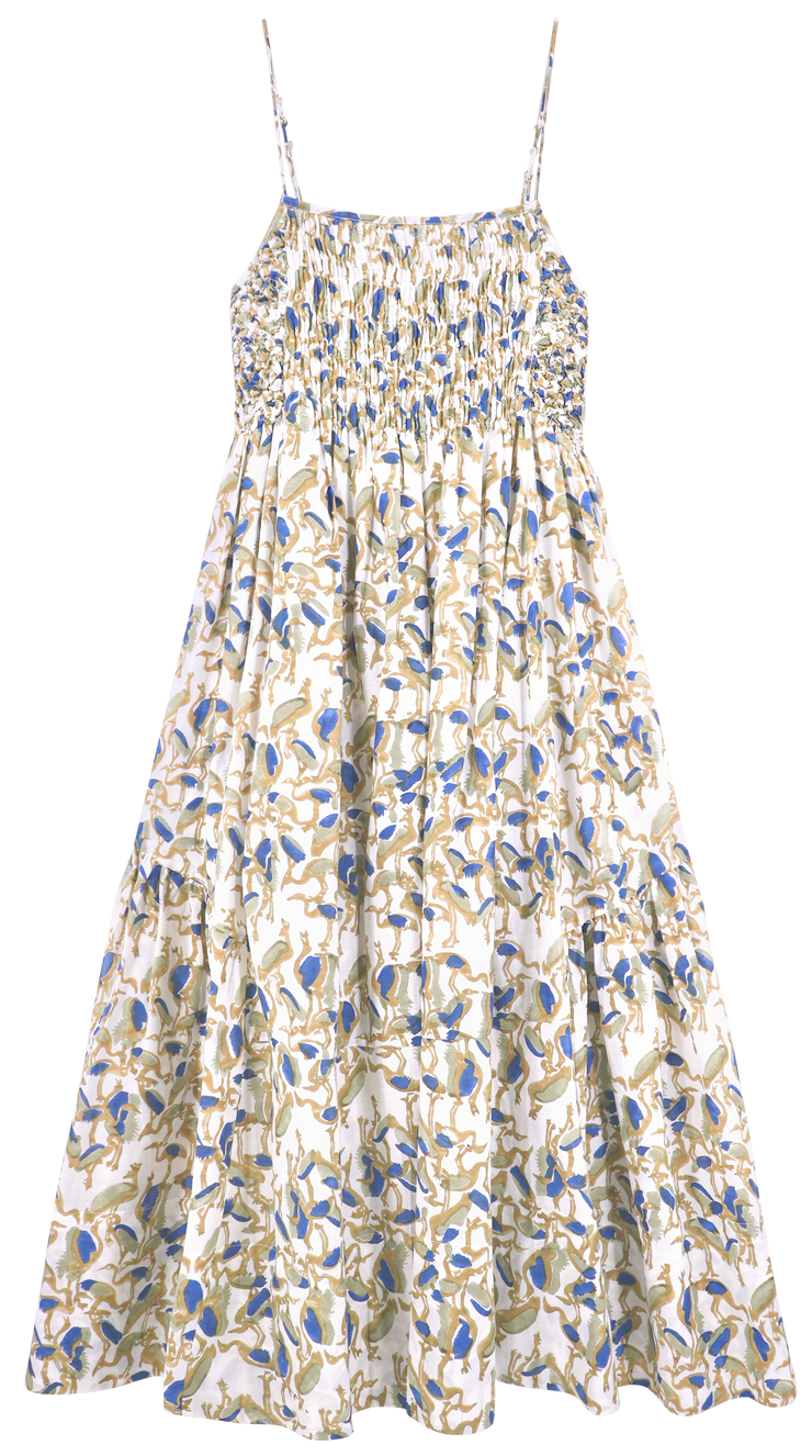 Janeiro Dress in Songbird – MIRTH