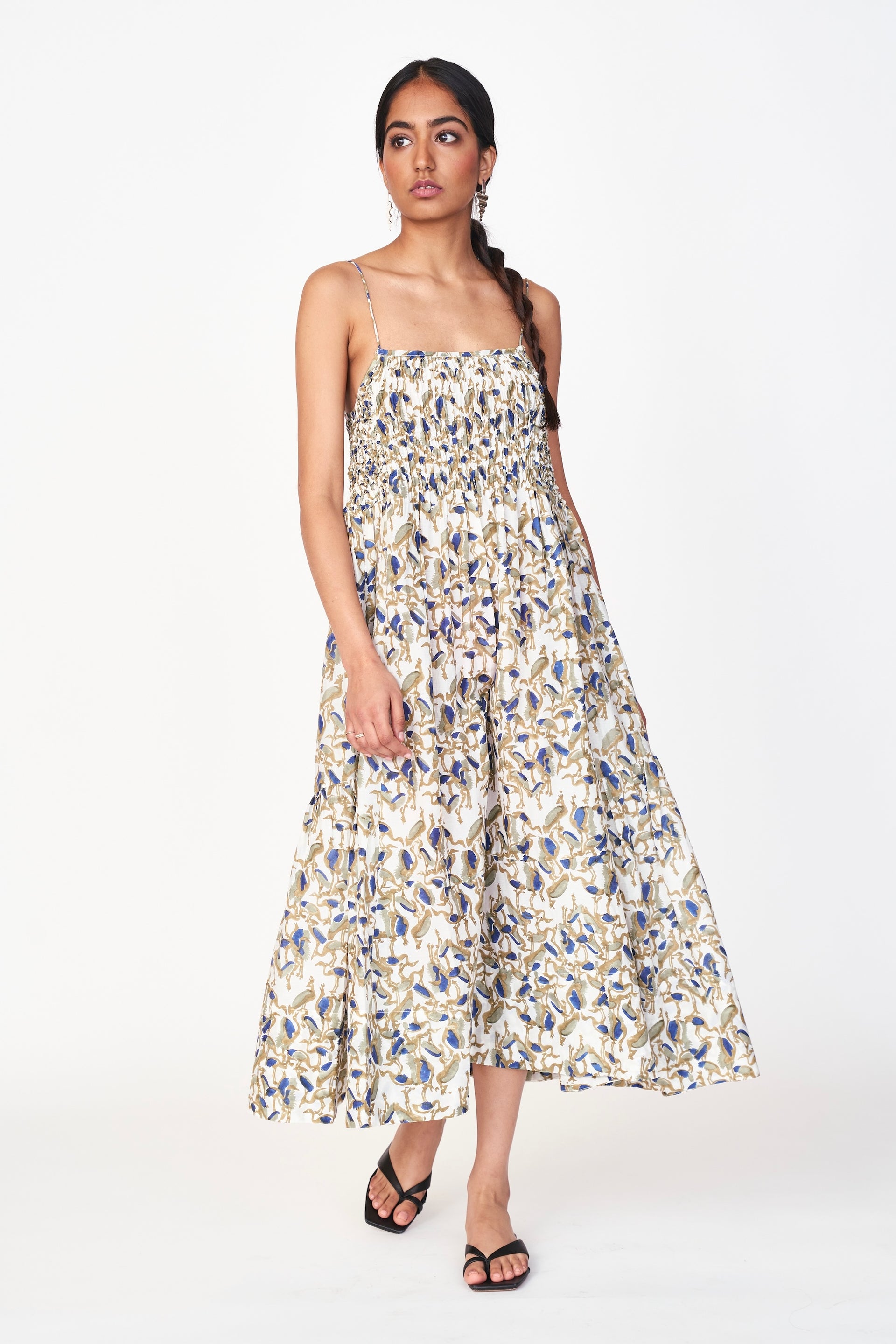 Janeiro Dress in Songbird – MIRTH