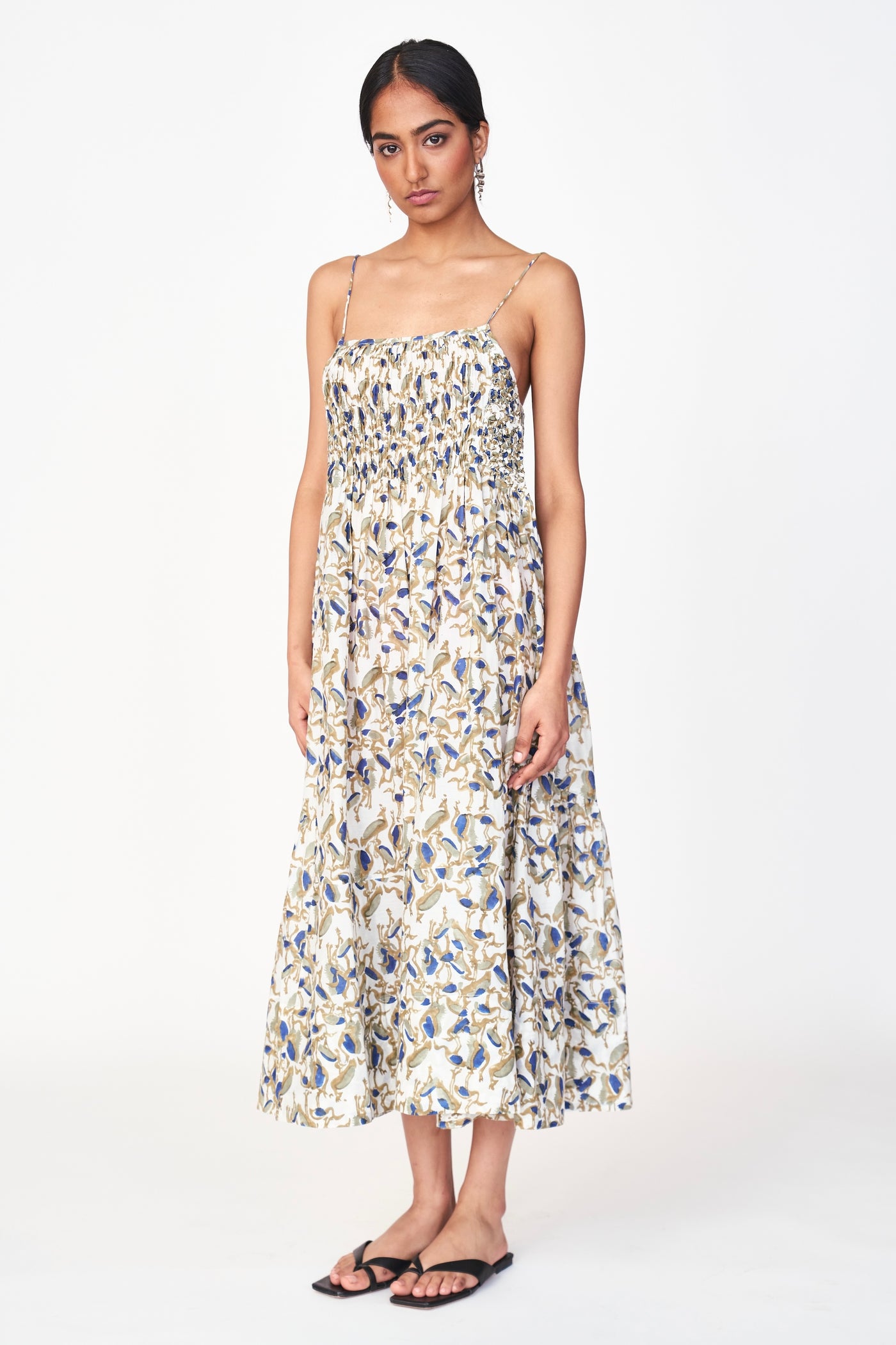 Janeiro Dress in Songbird – MIRTH