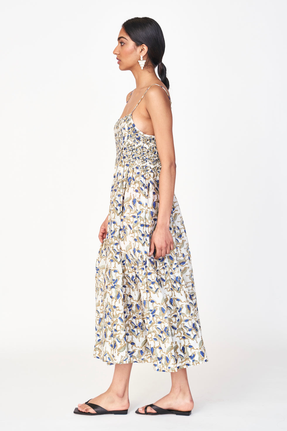 Janeiro Dress in Songbird – MIRTH