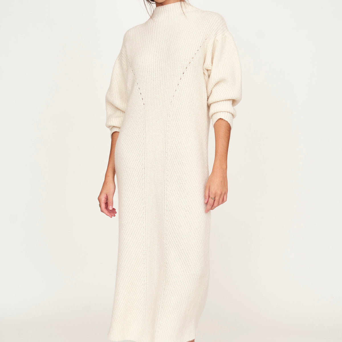 Pichu Pichu Sweater Dress in Ivory – MIRTH