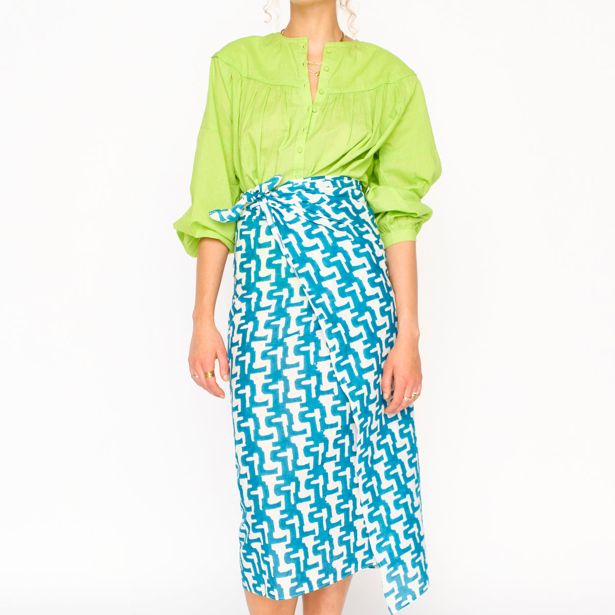 Sarong in Azure Popova – MIRTH